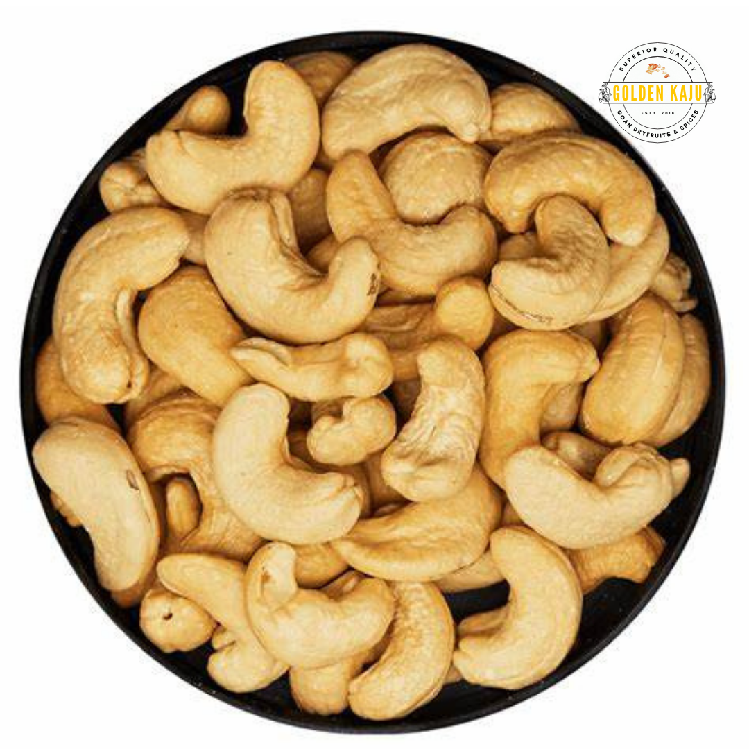 Goan Salted Roasted Cashews - Pure & Natural – Golden Kaju